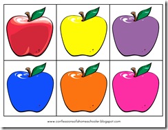 Letter A for Apple - Confessions of a Homeschooler